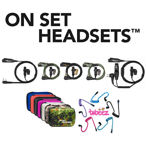 On Set Headsets™️ Collection | Television, Film and Live Theater ...