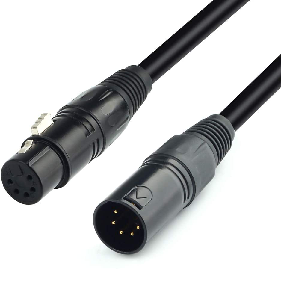 GAMMA 3ft 5-Pin DMX Cable – Dependable Expendables