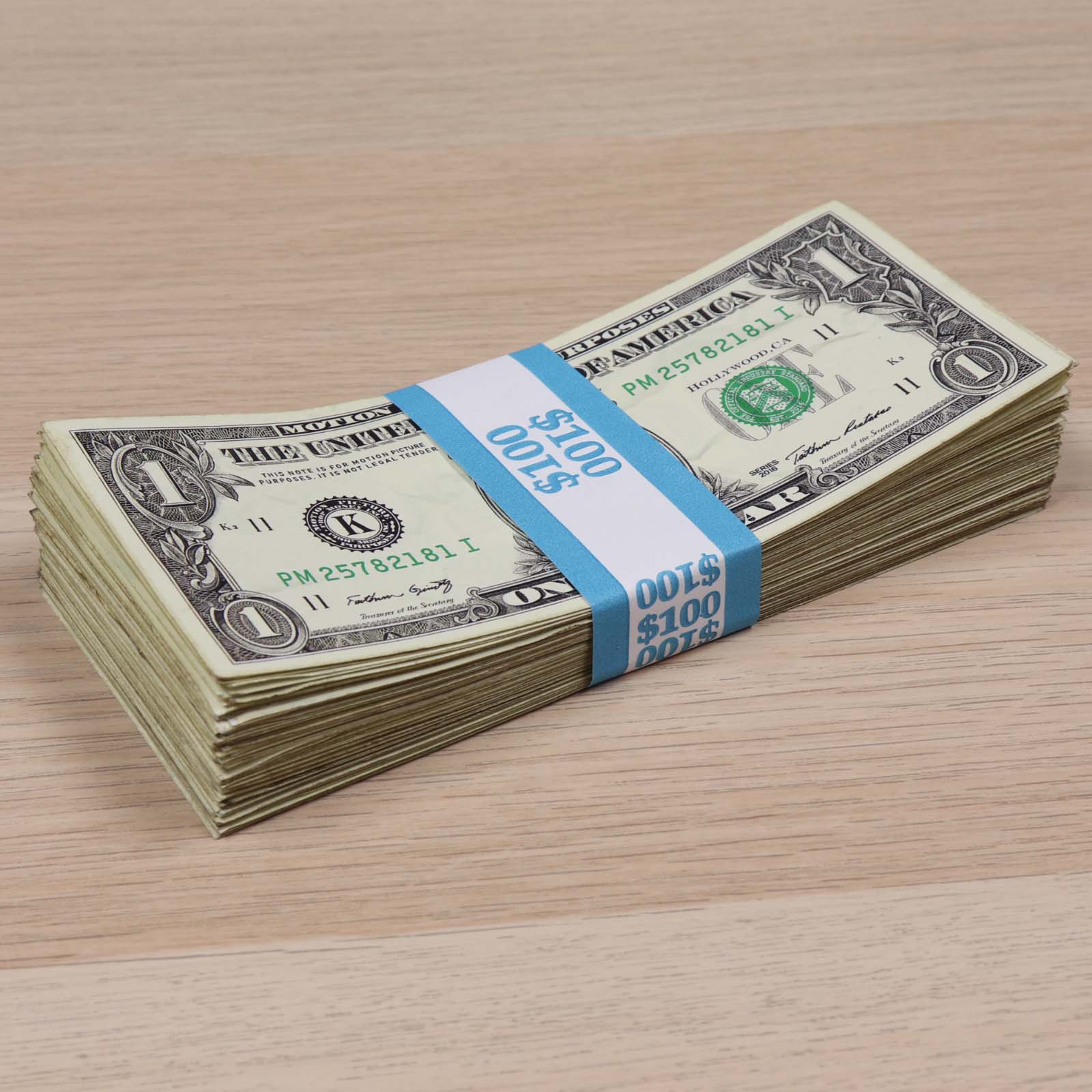 Money Prop - New Series $1 ️RealAged™ Full Print $1,200 Bundle Pack ...