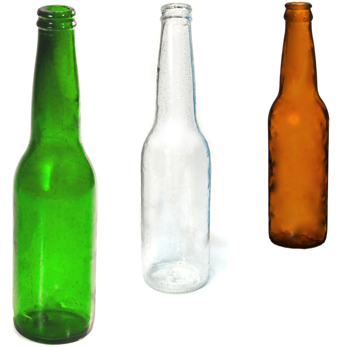 SMASHProps Breakaway Beer or Soda Bottle Prop Singles (Amber, Green, C ...