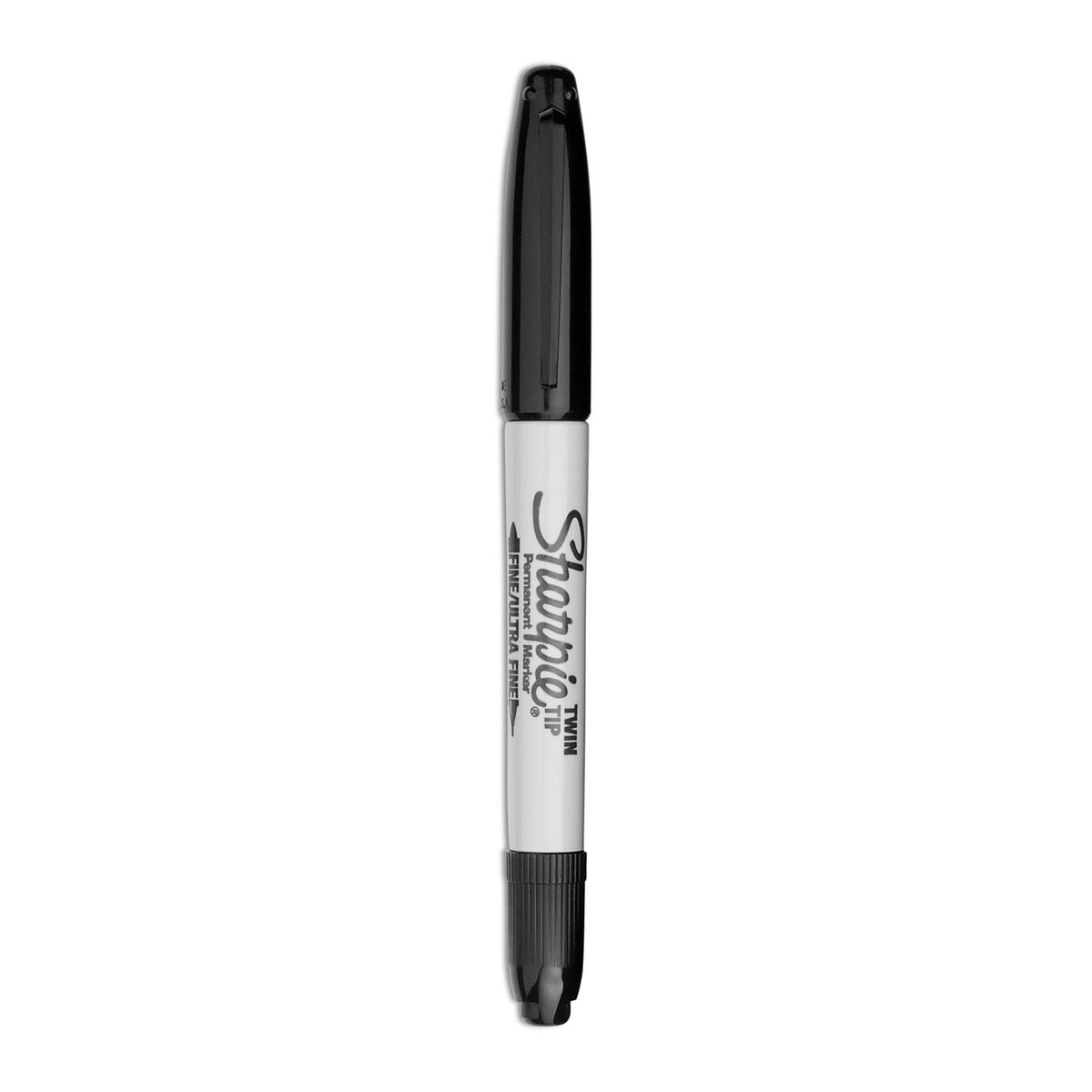 Sharpie Twin-Tip Permanent Marker Extra-Fine/Fine Bullet Tips 12 Count ...