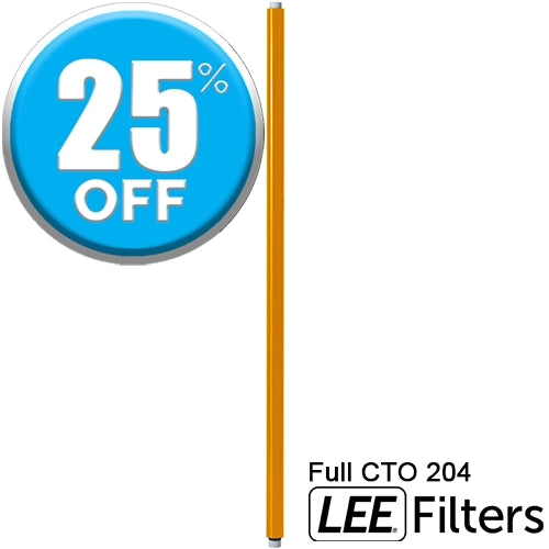 Lee Filters CTO Orange 48" x 25' Gel Roll on 1" Core (Full, Half, Quar ...