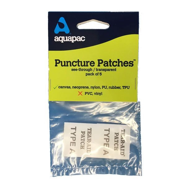 Aquapac Airtight & Watertight Puncture Patches 5 Pack – Dependable ...